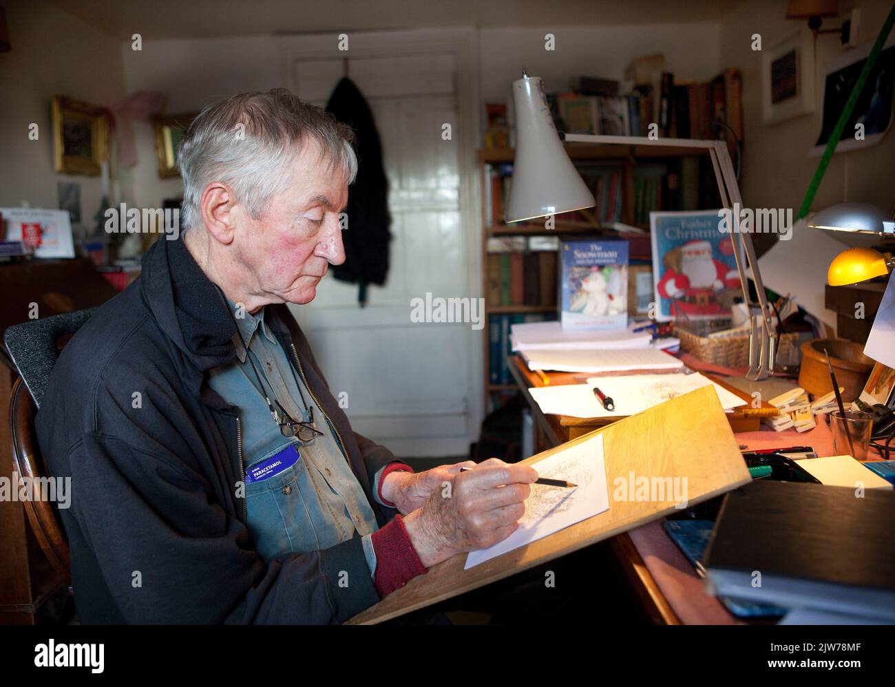 Raymond Briggs,illustrator and cartoonist and the creator of the world ...