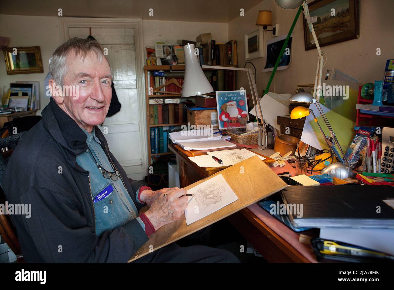 Raymond Briggs,illustrator and cartoonist and the creator of the world ...