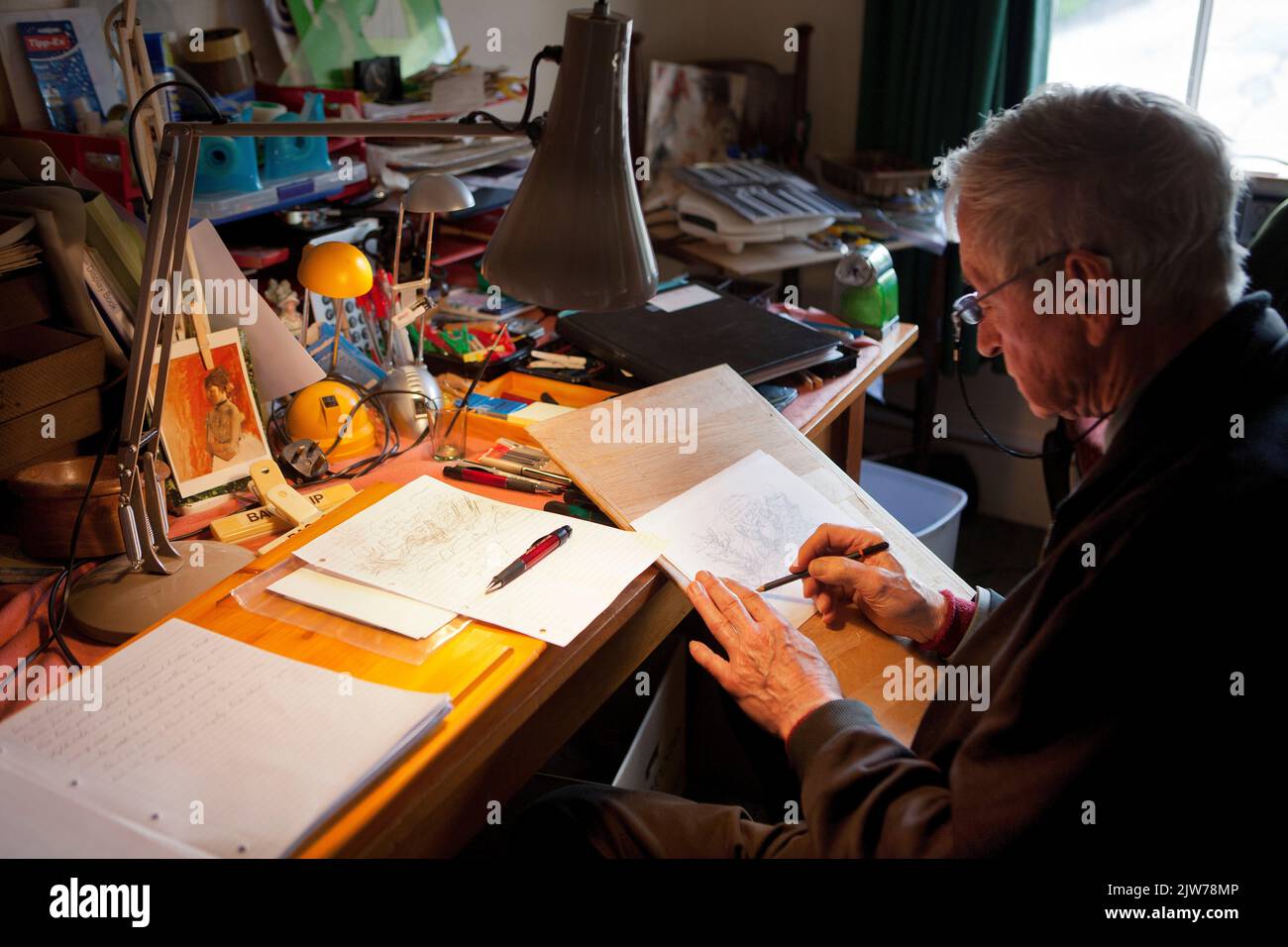 Raymond Briggs,illustrator and cartoonist and the creator of the world ...