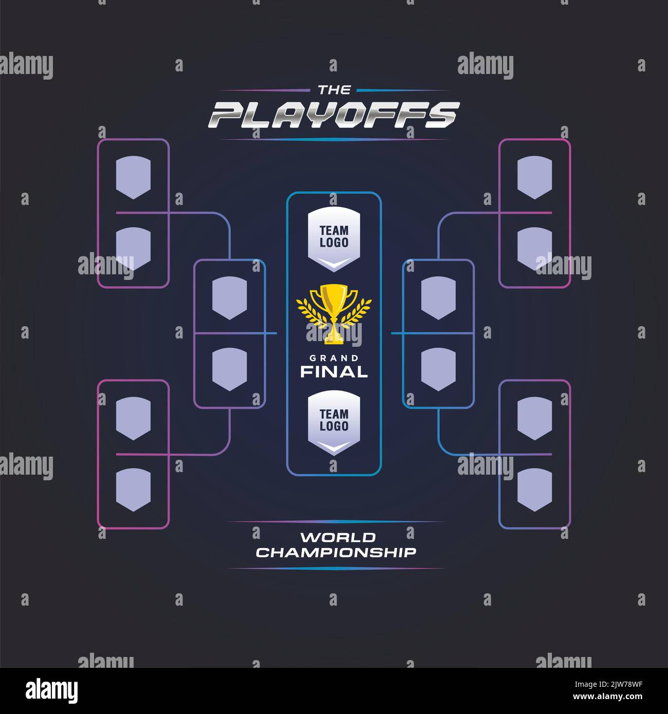 Winning team elimination Stock Vector Images - Alamy