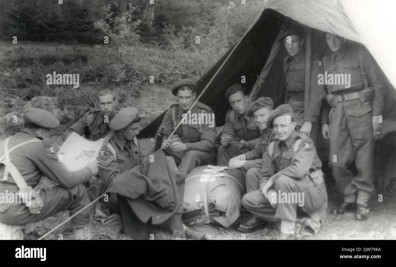Image of some soldiers of the 49th West Riding Infantry Division (Polar ...