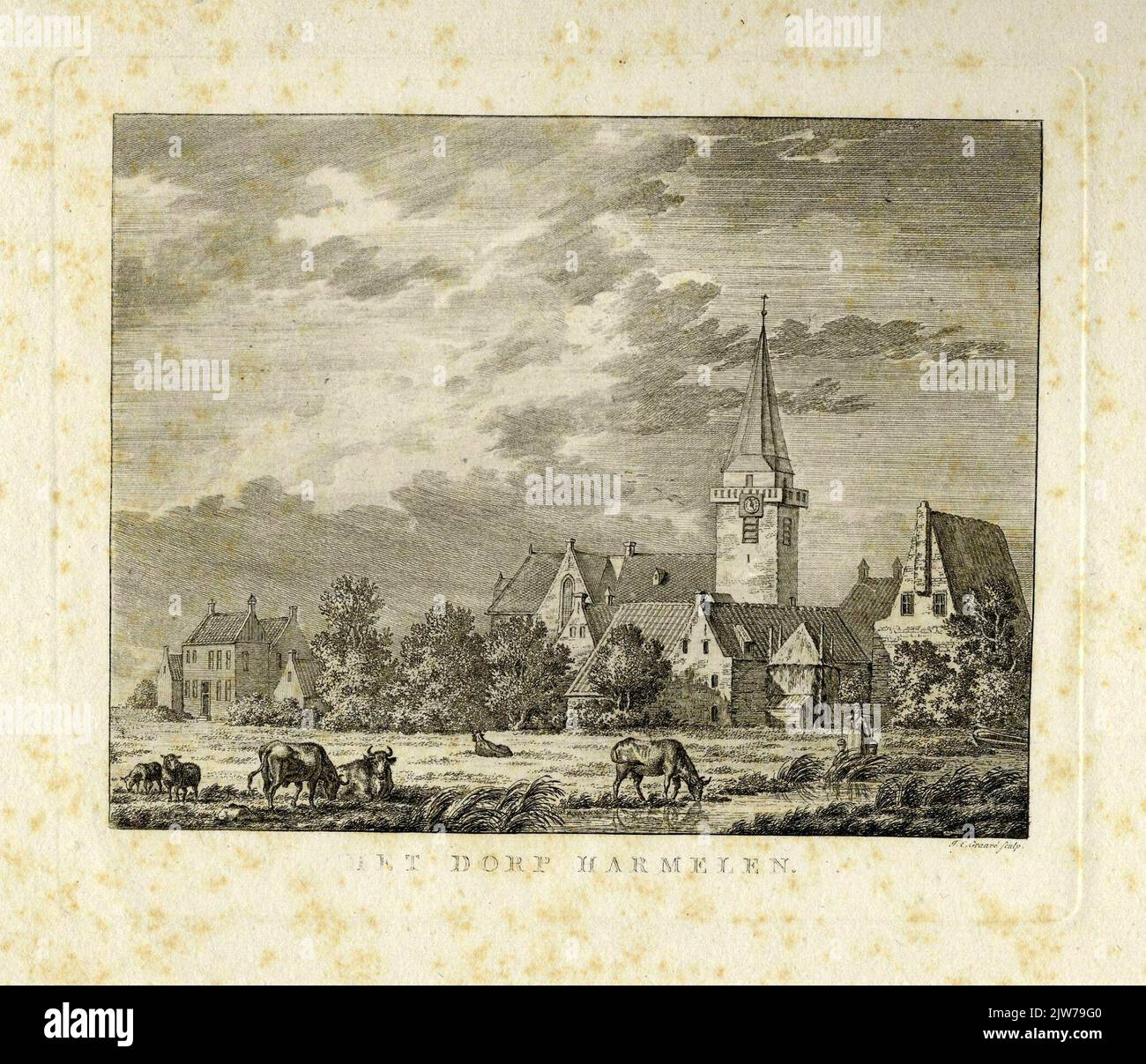 The village of Harmelen Stock Photo - Alamy