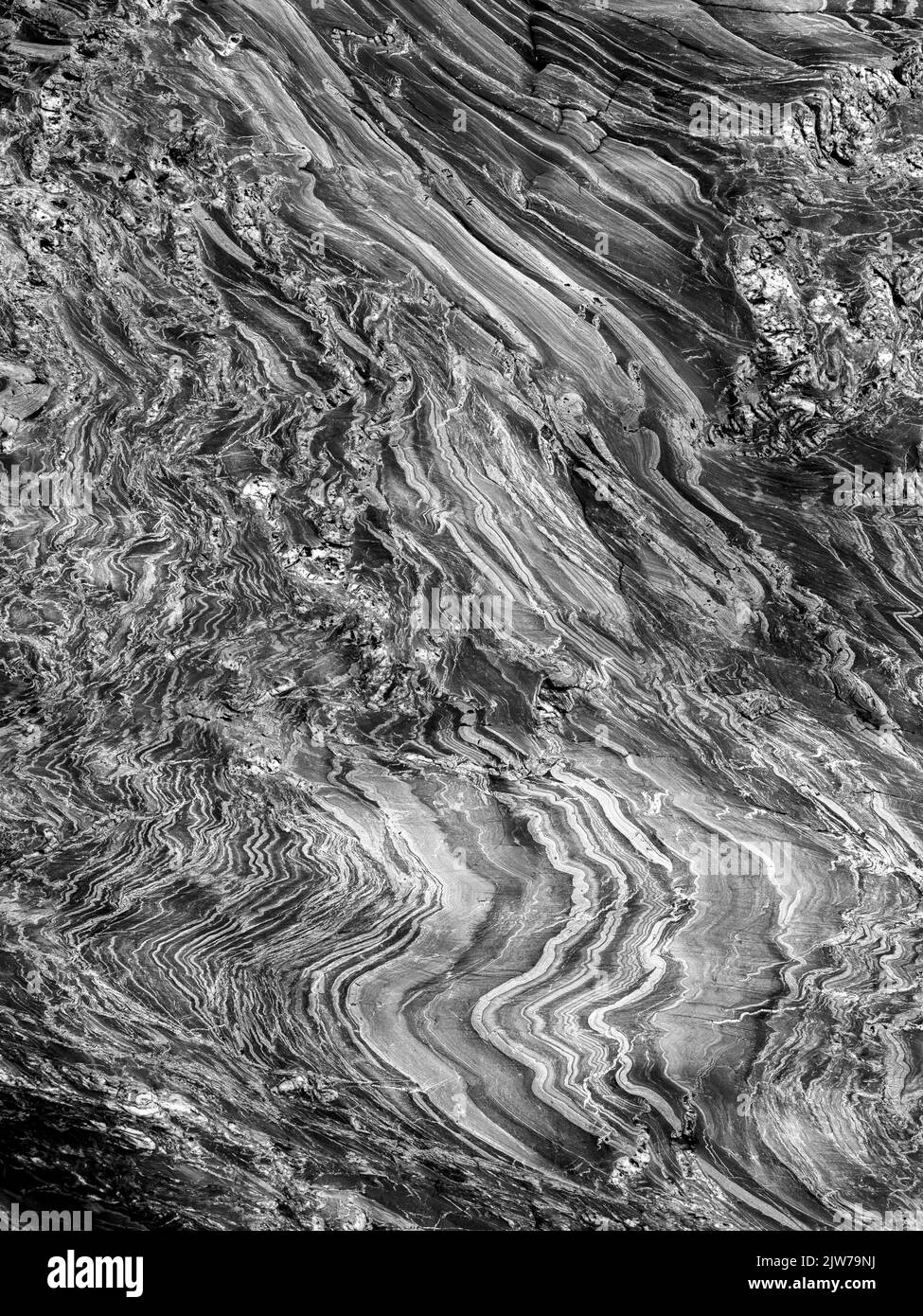 Stunning patterns formed in the rocks around Cornwallis coastline ...