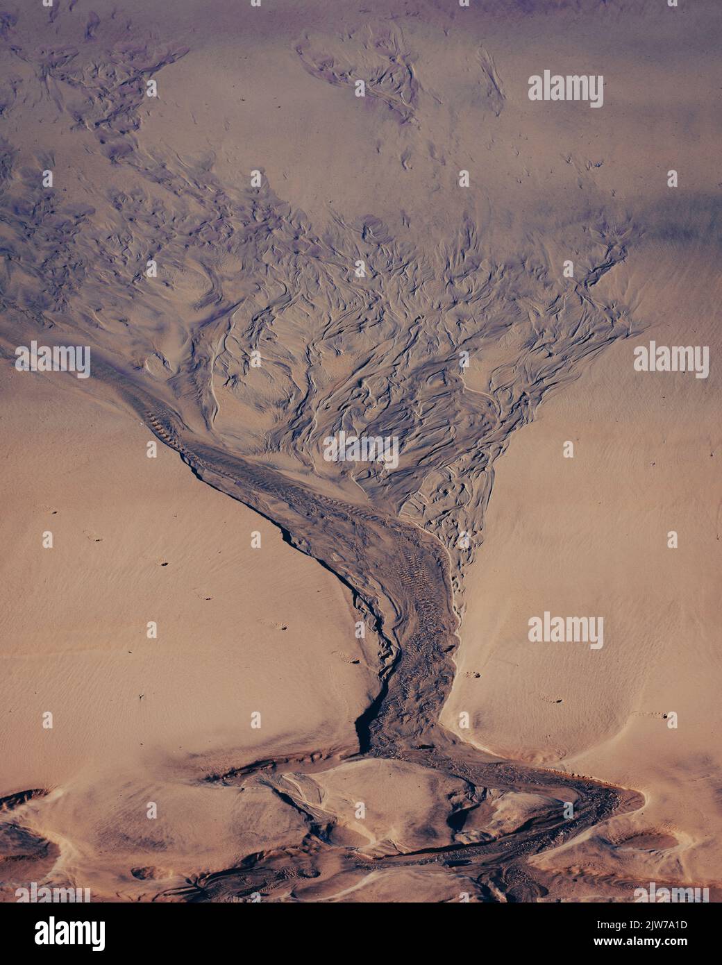 Beautiful natural formed sand textures on Godrevy beach Stock Photo - Alamy