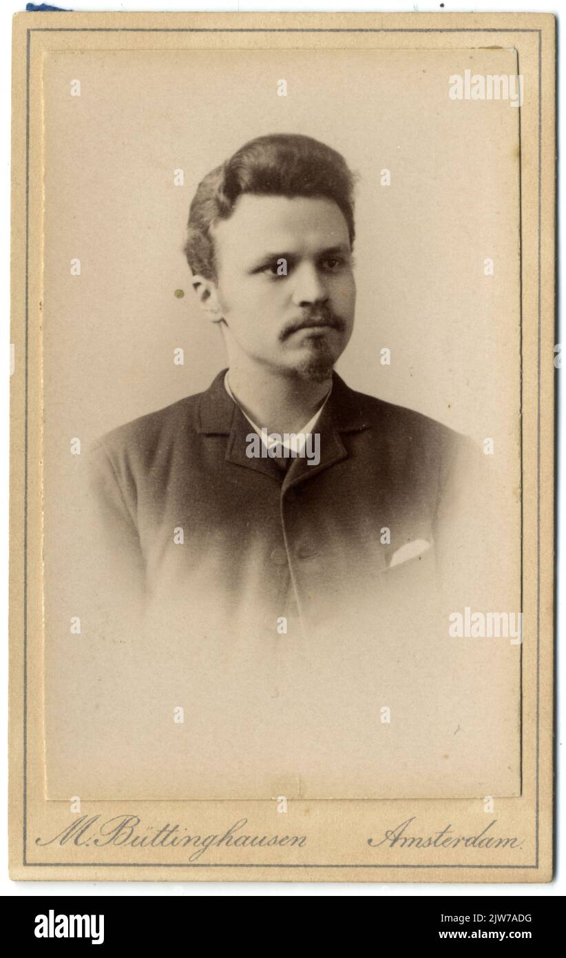 Portrait of Hendrick Joseph BIBERLACK, lawyer, born 1860, died 1951 ...