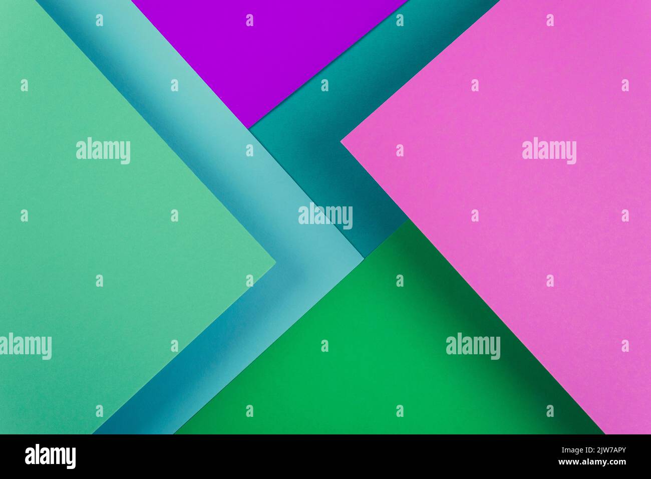 Abstract pastel colored paper texture. Geometric shapes and lines ...