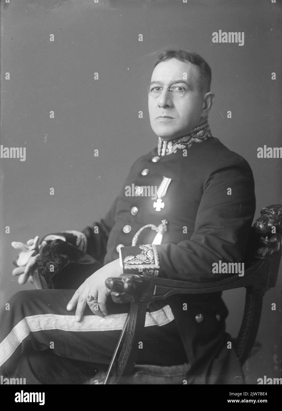 Portrait of Jhr. Van der Goes Stock Photo - Alamy