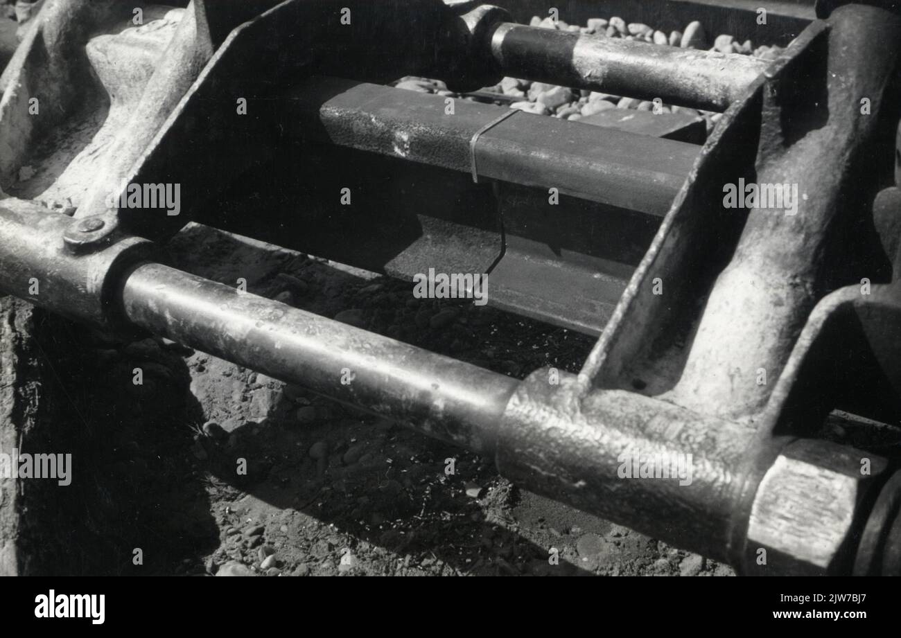 Two rails hi-res stock photography and images - Alamy