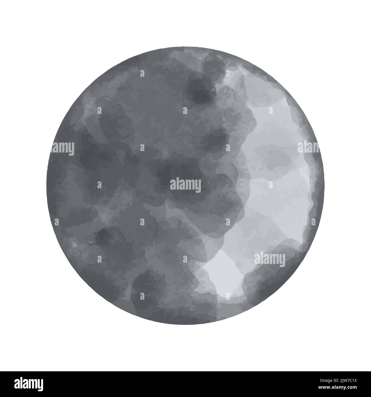 Light in night abstract painting Stock Vector Images - Alamy