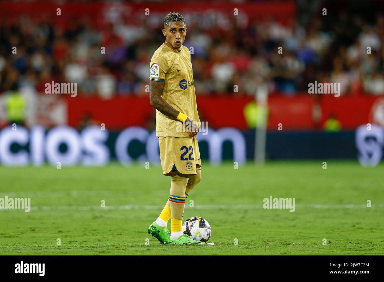 Raphinha Dias Belloli of FC Barcelona during the La Liga match between ...