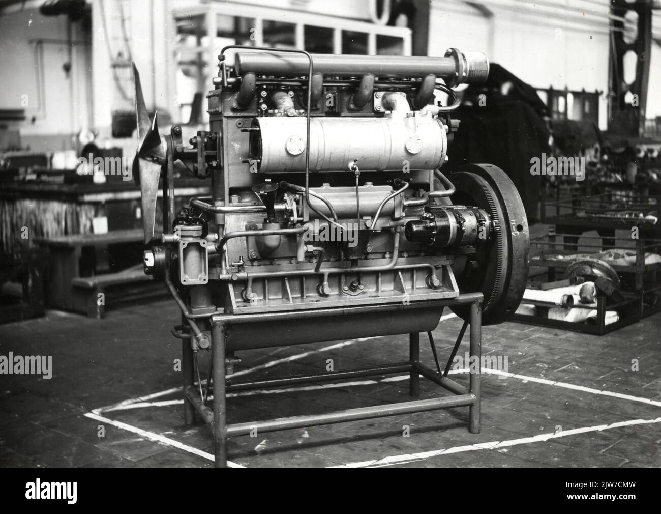 Image of a Stork GT4X150 Diesel engine for a locomotor (series 200/300 ...