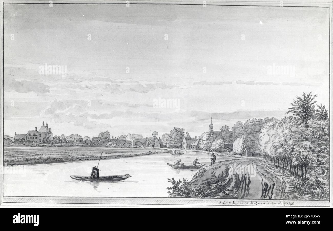 The new railway bridge at Hattem. Recto, L.O Stock Photo - Alamy