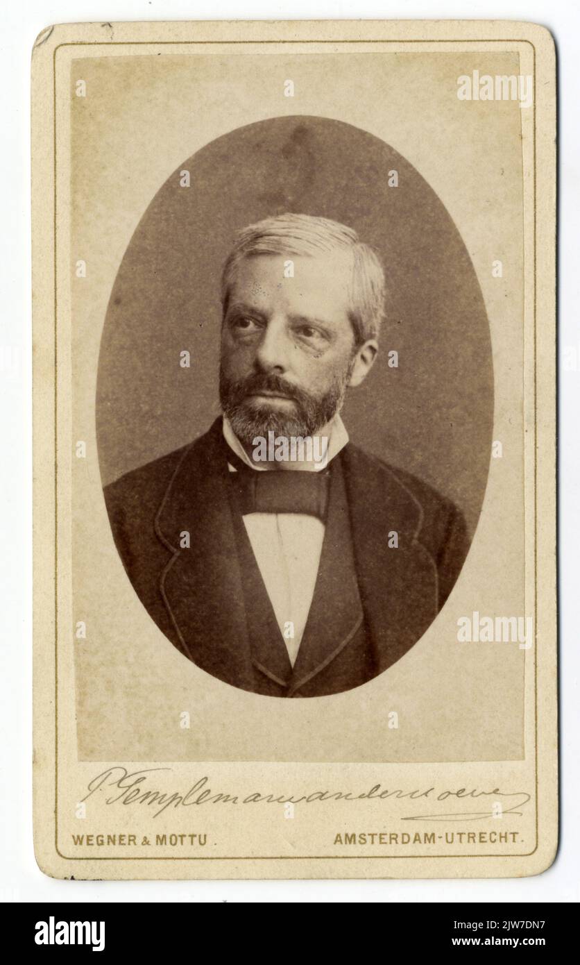 Dr. P. Templeman van der Hoeven Stock Photo - Alamy