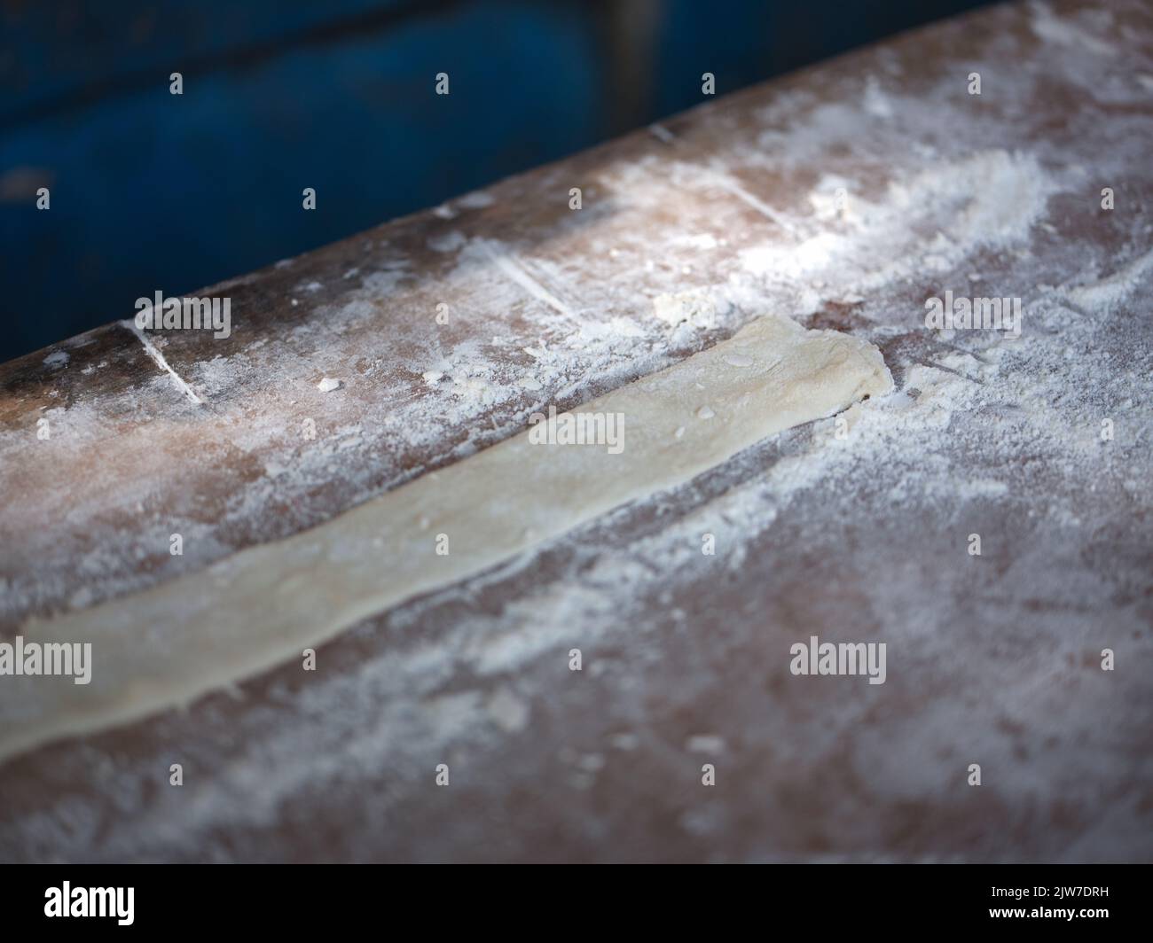 Preparation of flour for making Pa Tong Go or Chinese Traditional ...