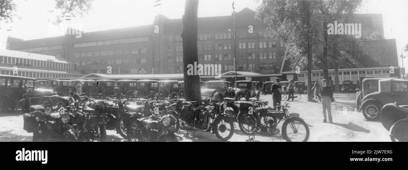 Parked on square Black and White Stock Photos & Images - Alamy