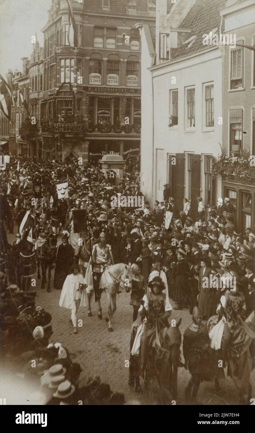 Image of the masquerade parade during the anniversary parties on the ...