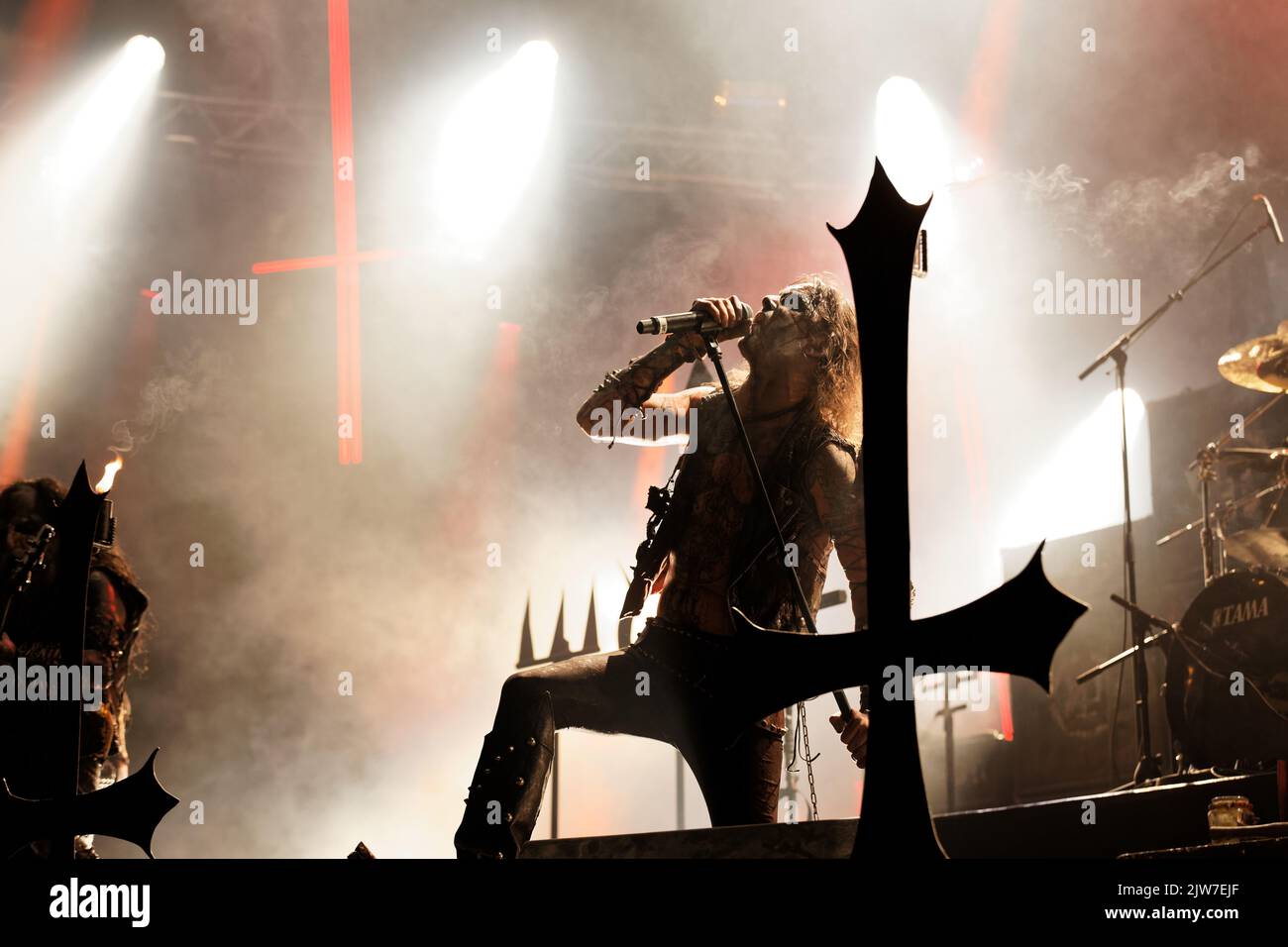 WATAIN HELLFEST, Clisson, FRANCE, 23/06/2018 Florent "MrCrash" B Stock ...