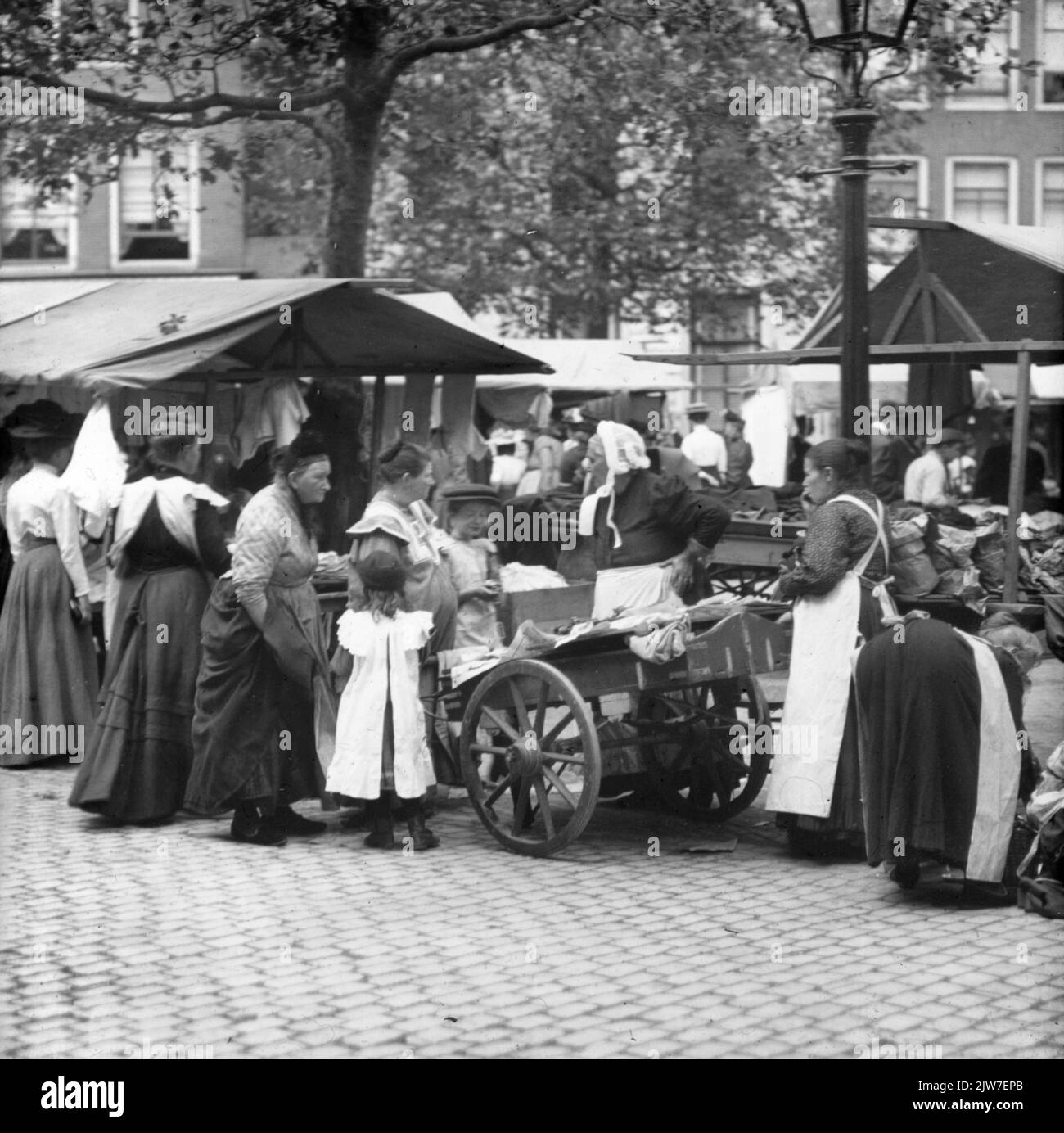 Temporary market stalls Black and White Stock Photos & Images - Alamy