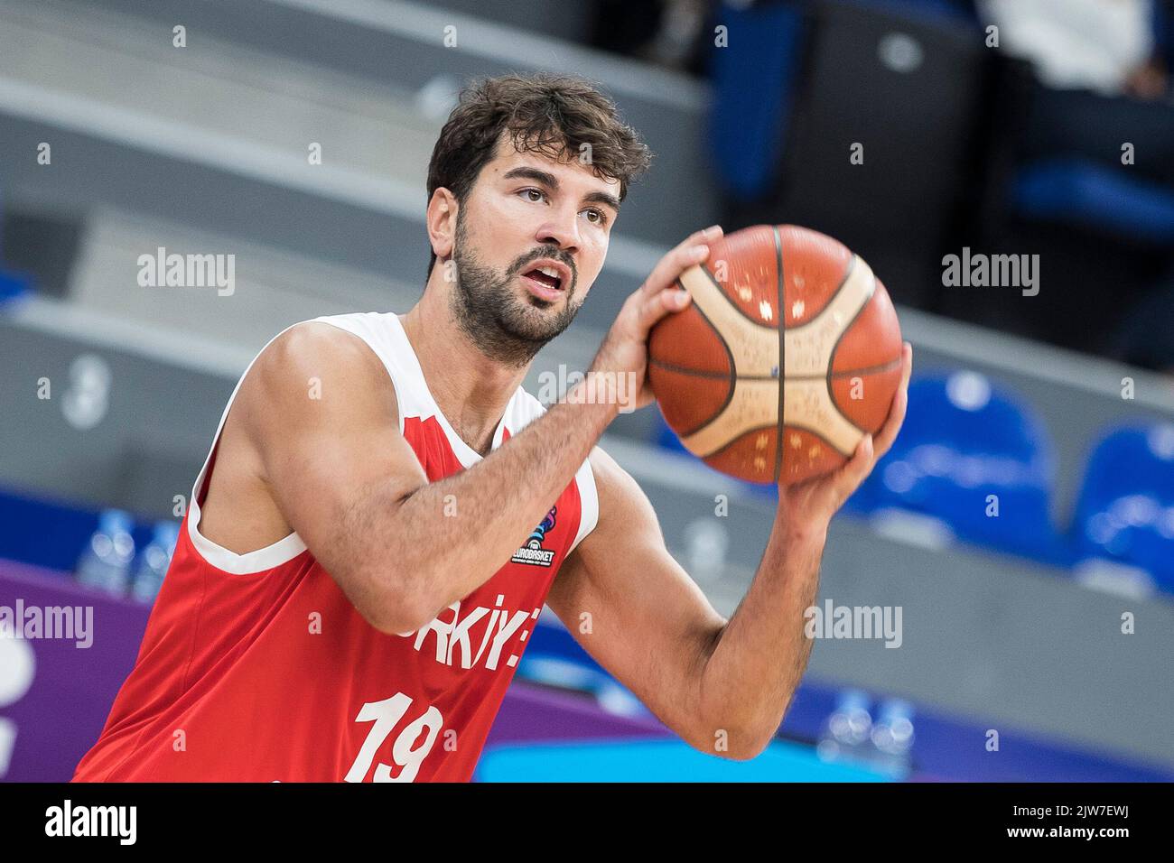Bugrahan Tuncer of Turkey shoots for three points Stock Photo - Alamy
