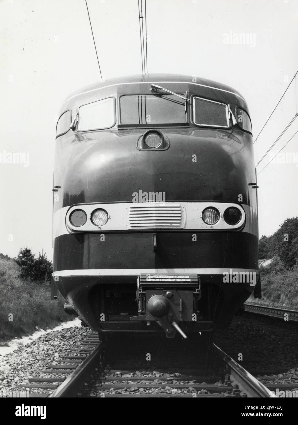 Image of the Electric Train Stel No. 501 (Mat. 1964, Plan TT "Train ...
