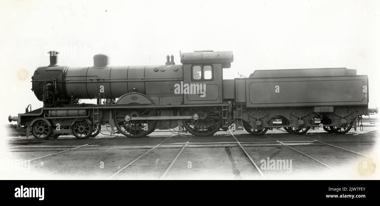 Image of the factory-new steam locomotive nr 523 from the series 501 ...