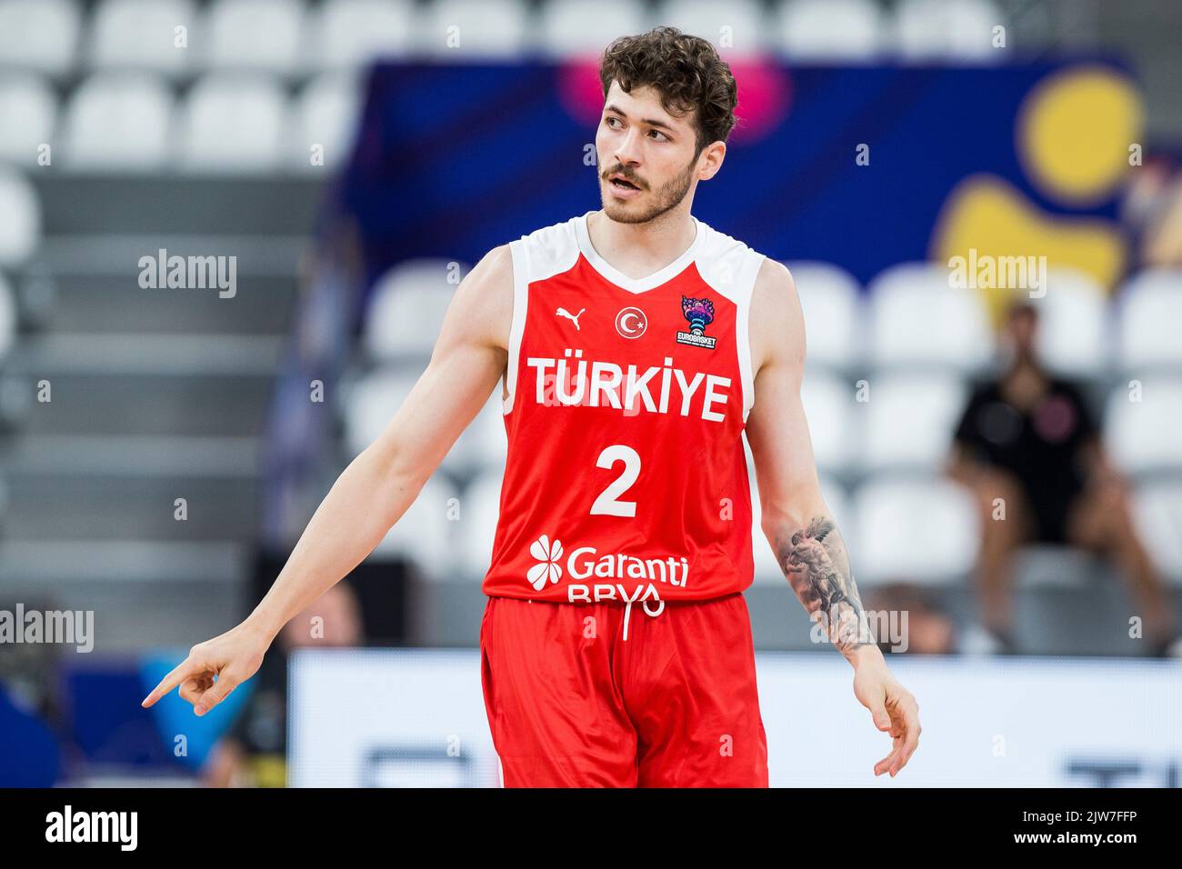 Sehmus Hazer of Turkey reacts Stock Photo - Alamy