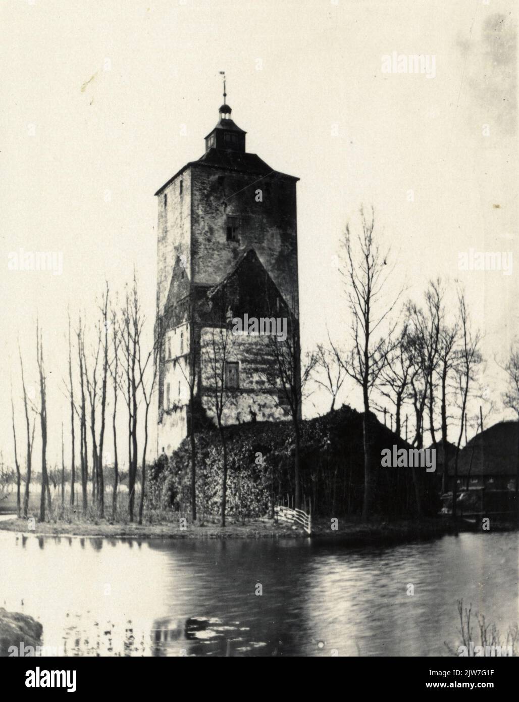 Overview of a part of the city center of Utrecht, from the Dom tower ...