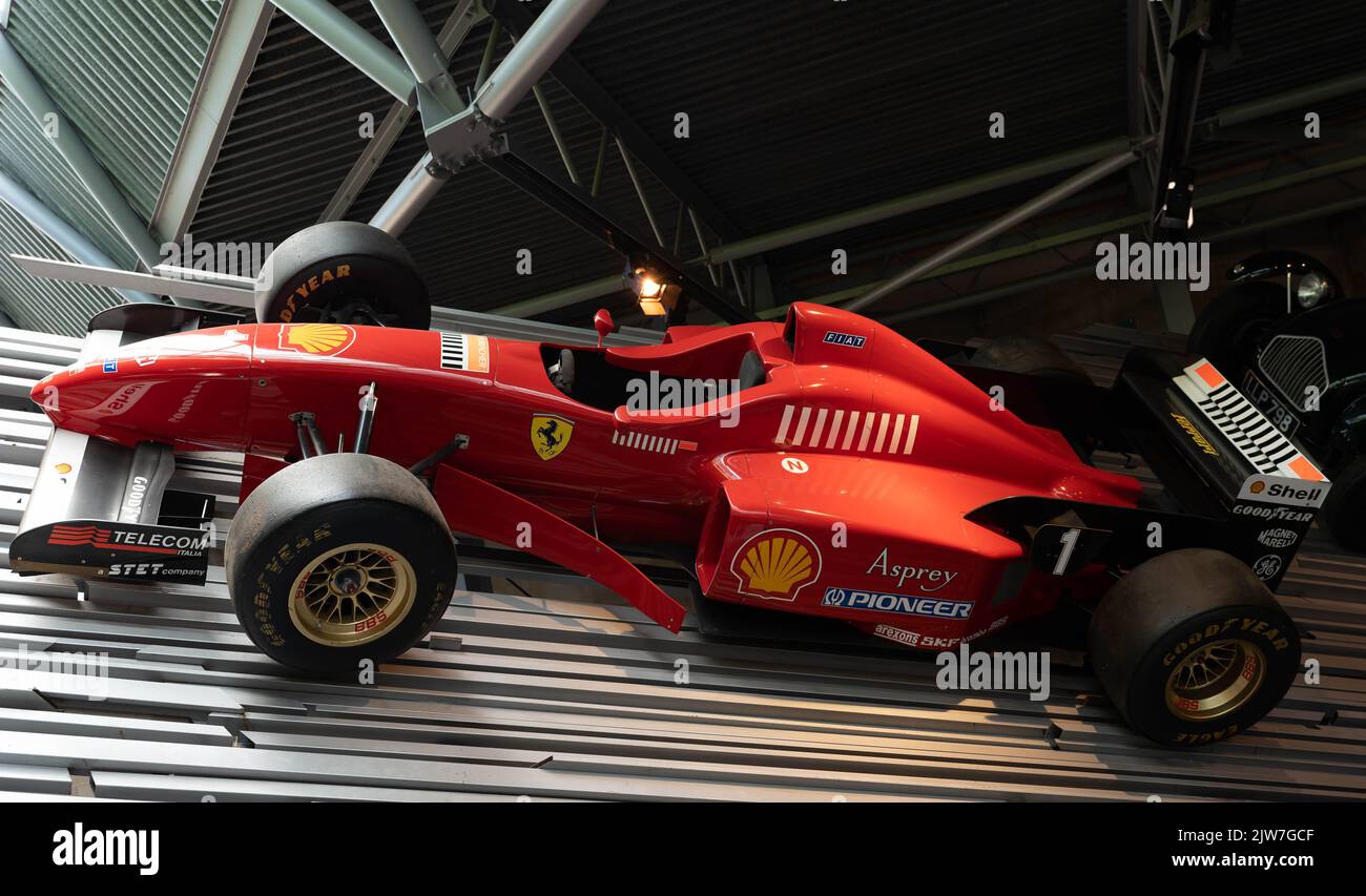 Formula 1 red racing car hi-res stock photography and images - Alamy