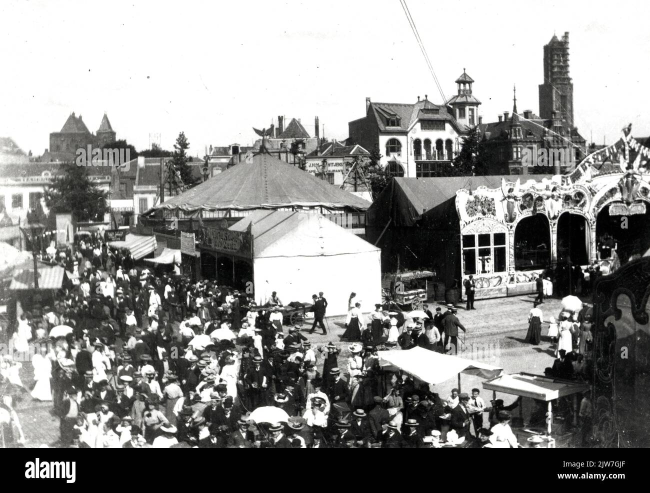Image of the fair at Vredenburg in Utrecht Stock Photo - Alamy