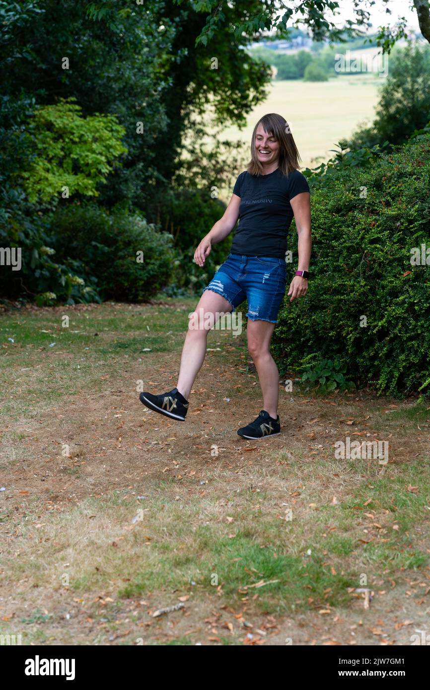 Portrait outdoor countryside woman hi-res stock photography and images ...