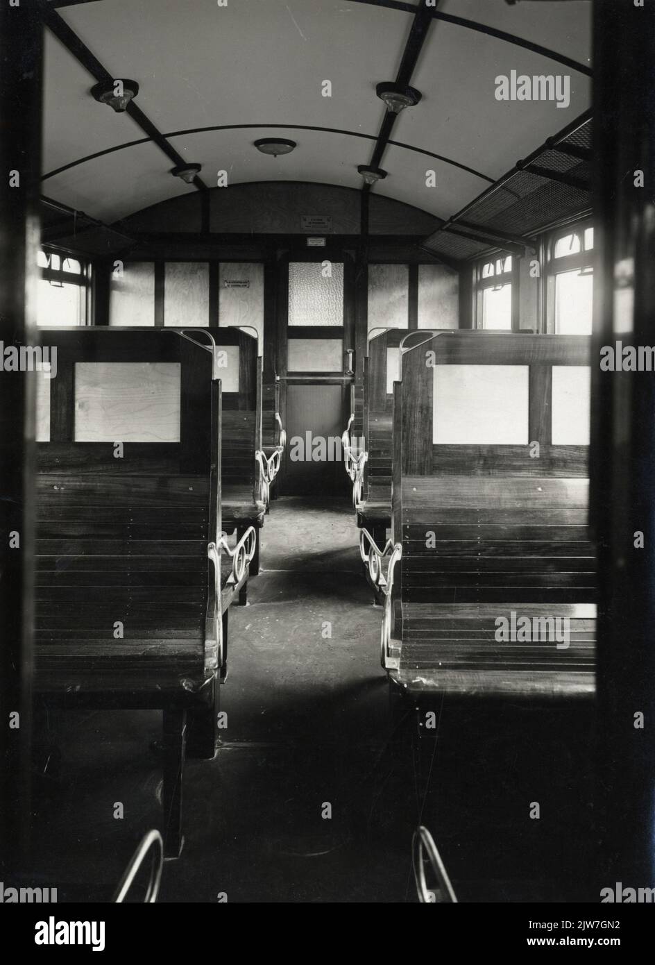 Interior of a factory new carriage from the CEC 8501-8555 series (Mat ...