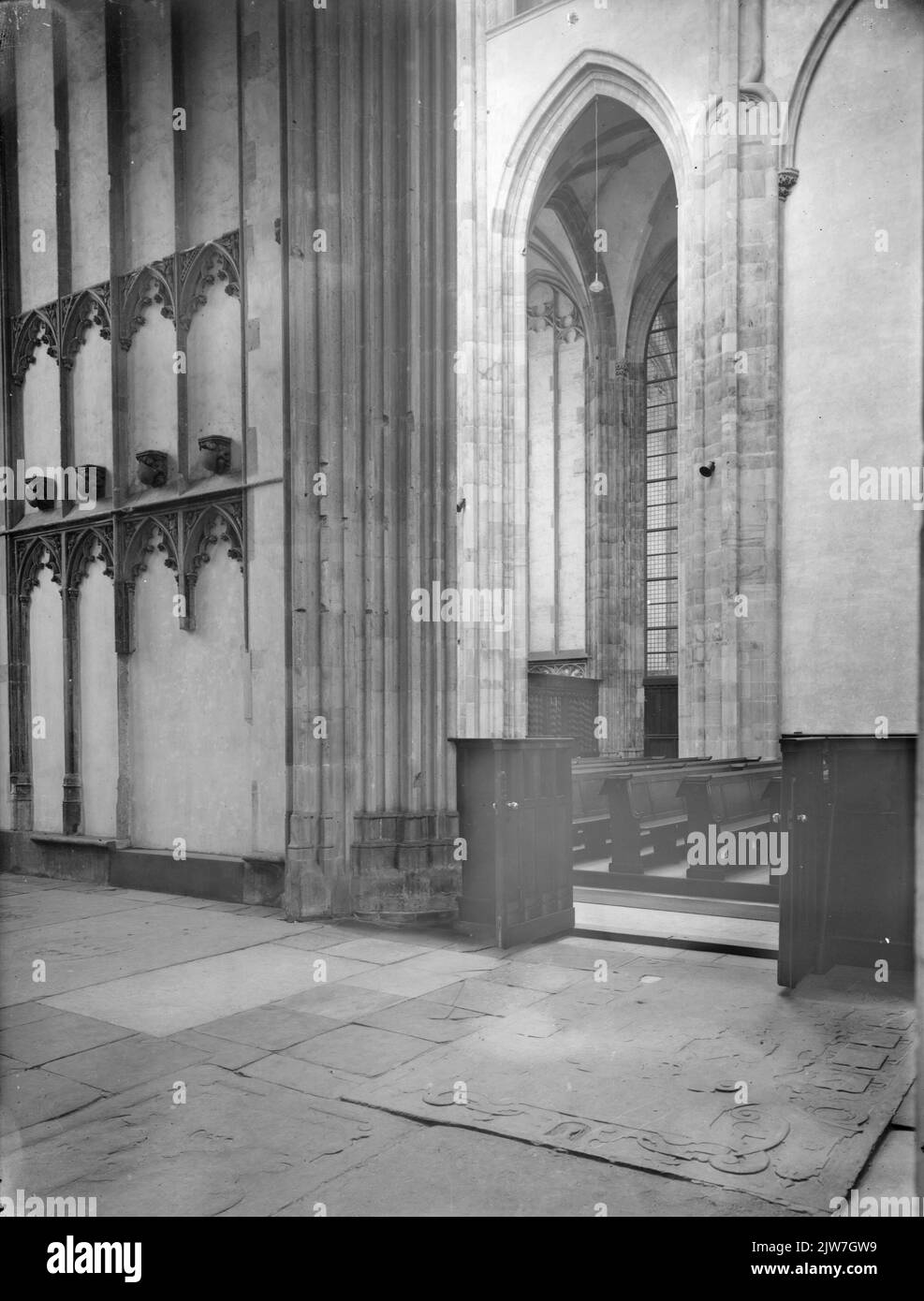 Interior of the Domkerk (Domplein) in Utrecht Stock Photo - Alamy