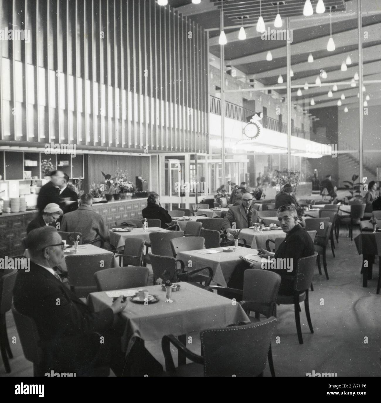 Interior of the N.S. station Venlo in Venlo: Restoration Stock Photo ...