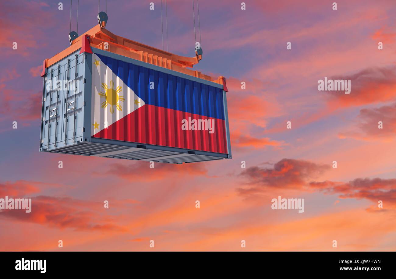 Philippines logistics industry hi-res stock photography and images - Alamy