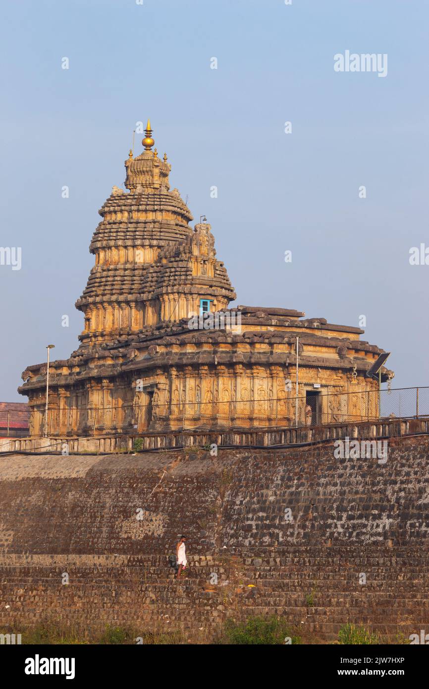 The Beautiful View of Sri Vidya Shankara Temple, Sringeri, Karnataka ...