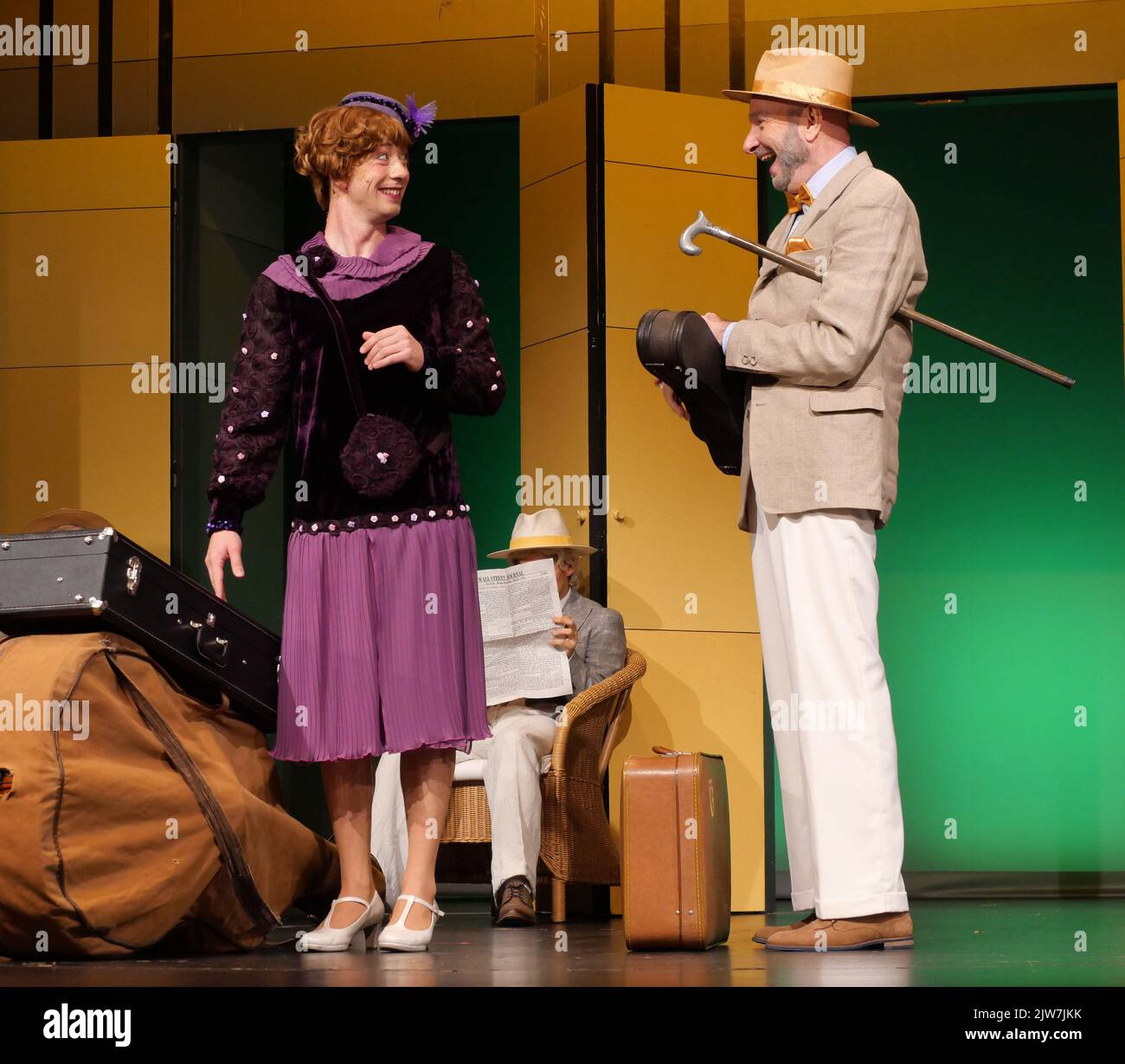 Berlin, Germany. 31st Aug, 2022. Actors Ralph Morgenstern (Osgood ...