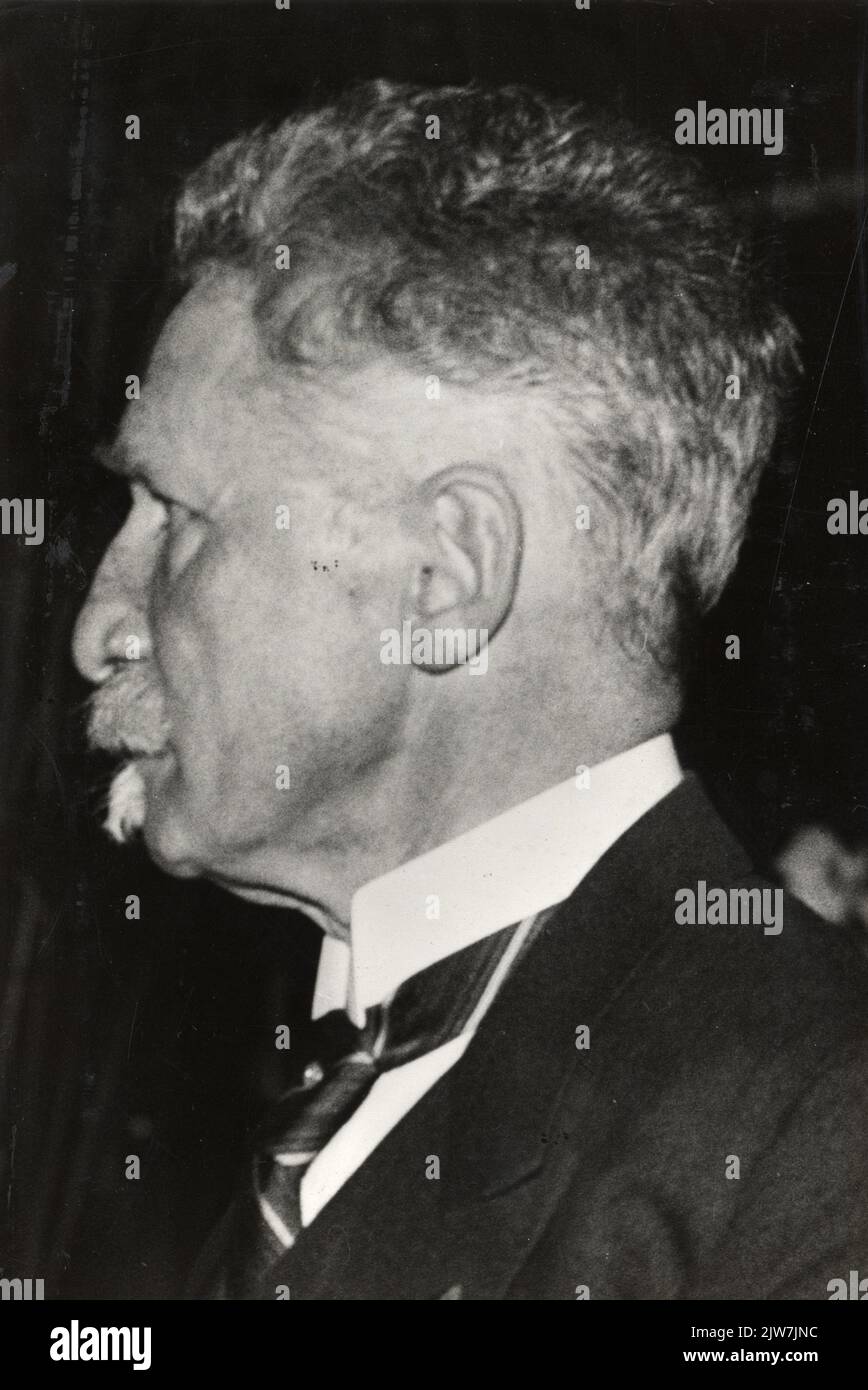 Portrait of Prof. J. Boeke, born 1874, professor in medicine at the ...