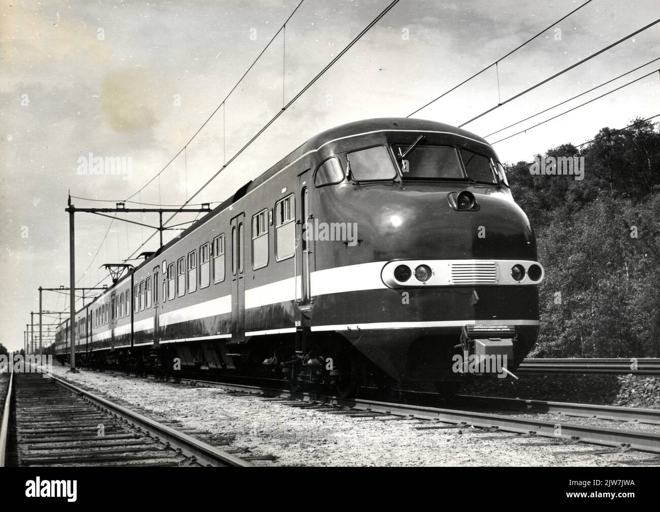 Image of the Electric Train Stel No. 501 (Mat. 1964, Plan TT "Train ...