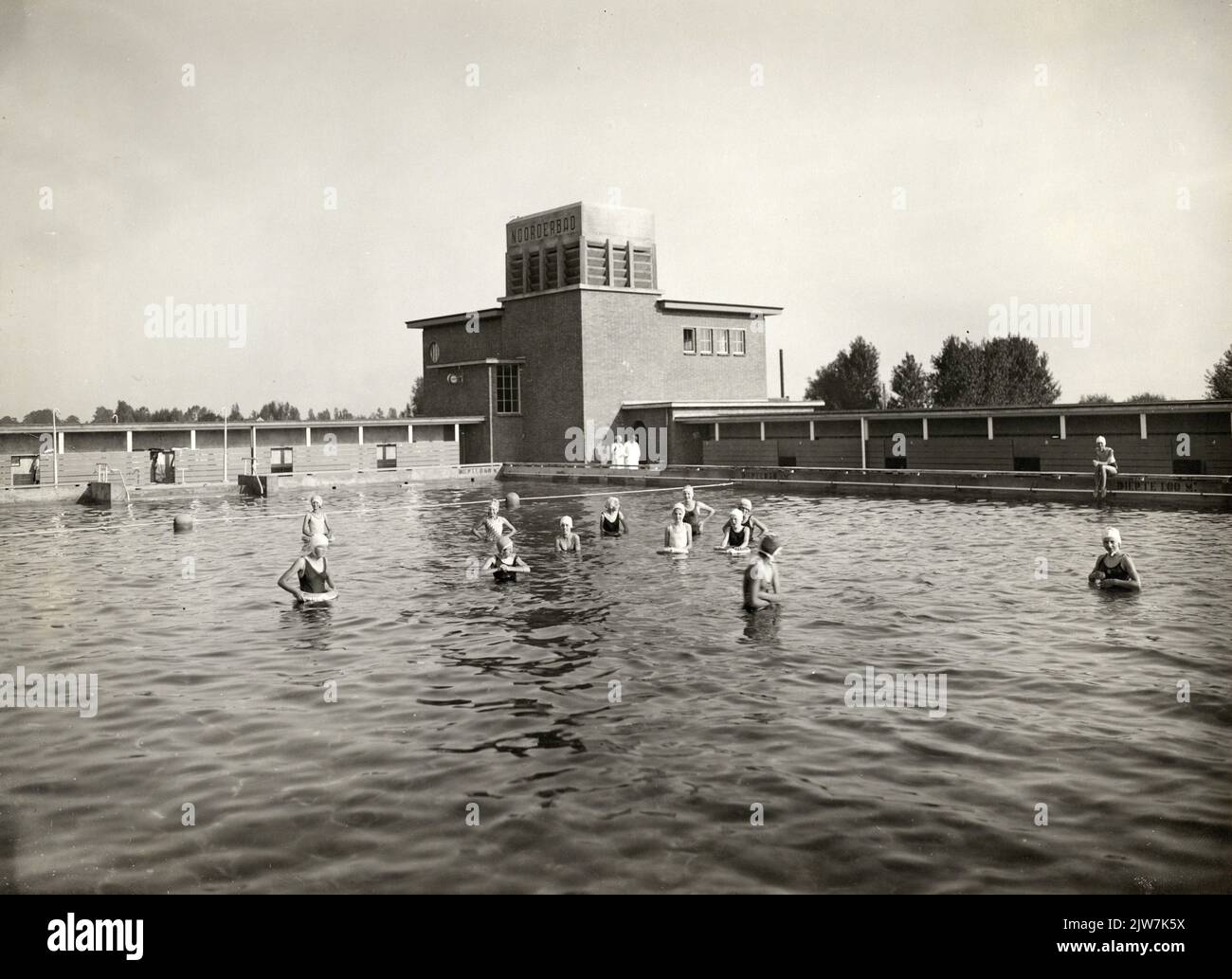Face in the swimming device Het Noorderbad (Boisotstraat) in Utrecht; womens department Stock ...