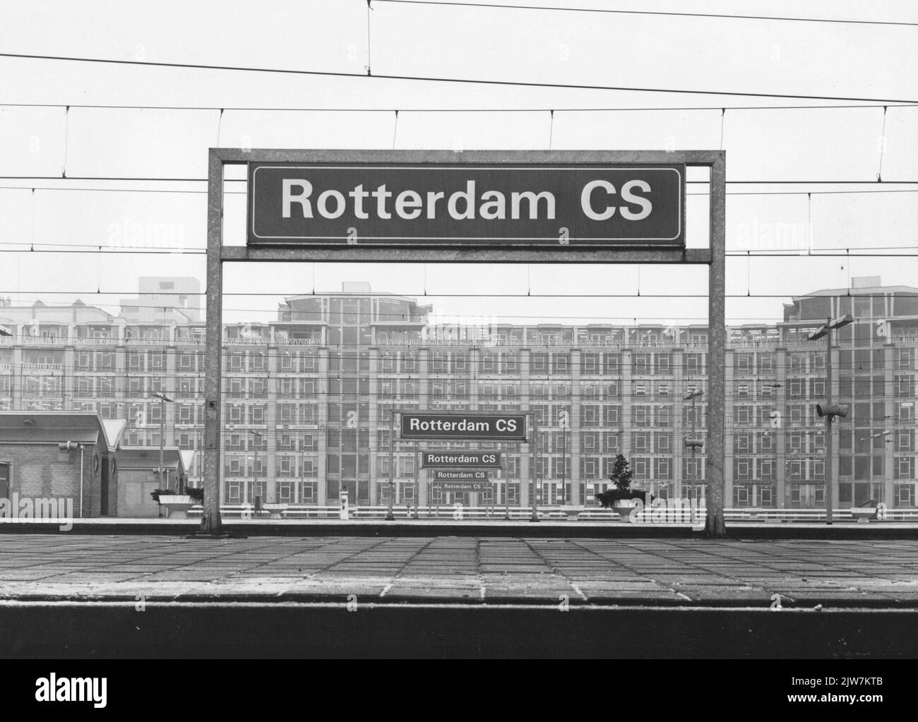 Image of the station signs in the new house style of N.S. On the ...