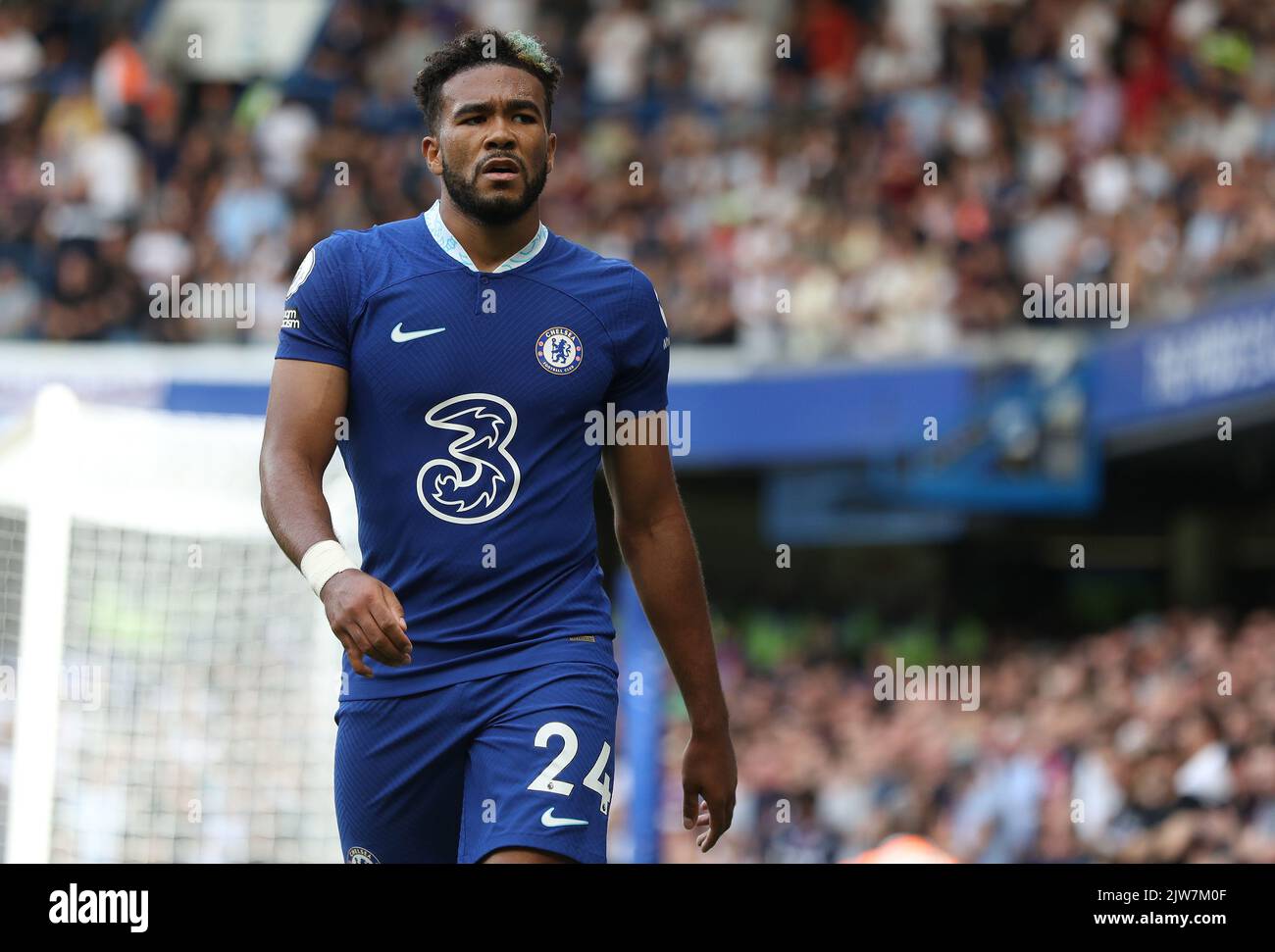 London, England, 3rd September 2022. Reece James of Chelsea during the ...