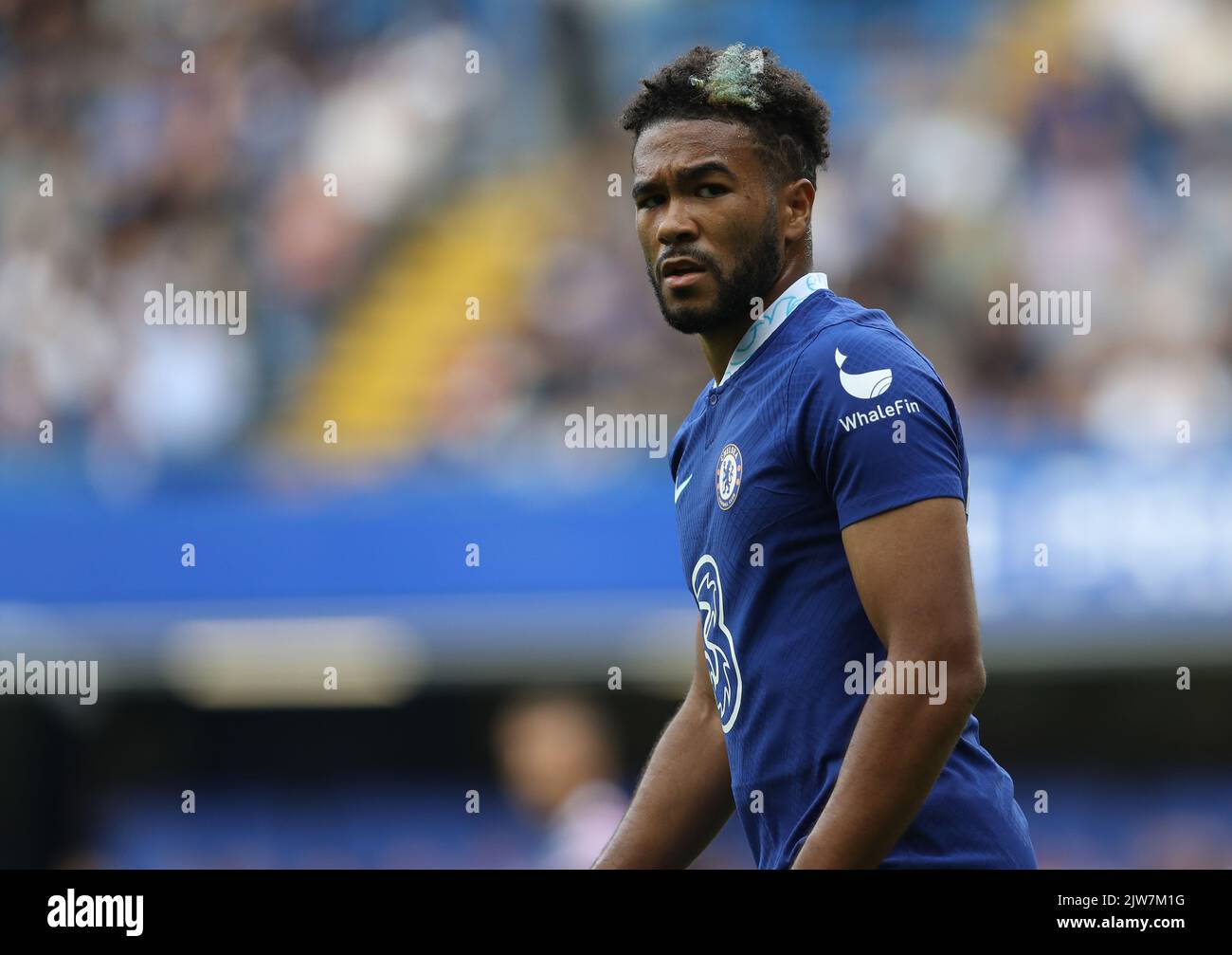 London, England, 3rd September 2022. Reece James of Chelsea during the ...