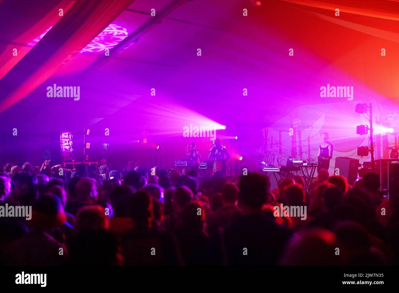 Dorset, UK. Saturday, 3 September, 2022. Grove (real name Beth Griffin ...