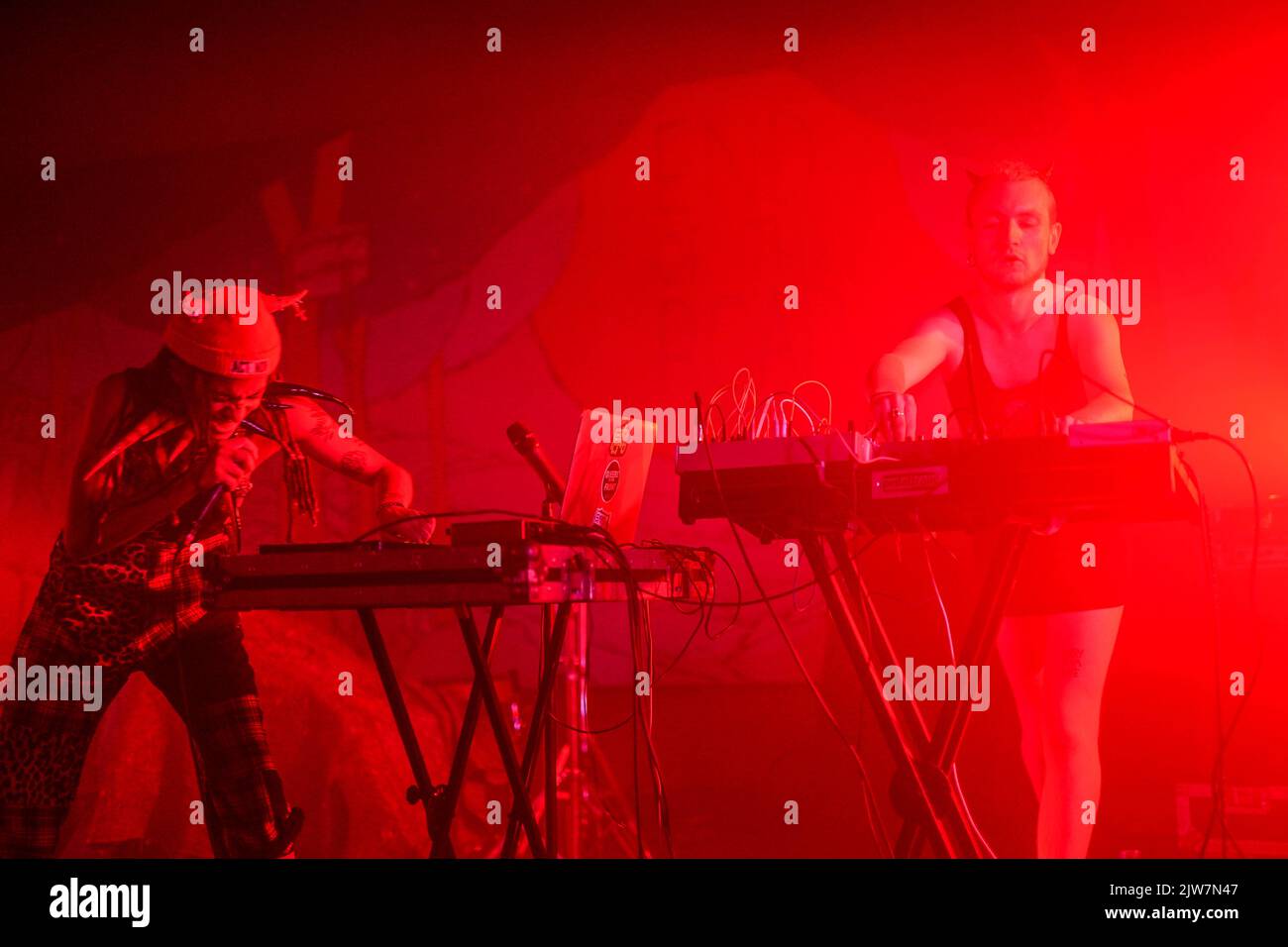 Dorset, UK. Saturday, 3 September, 2022. Grove (real name Beth Griffin ...