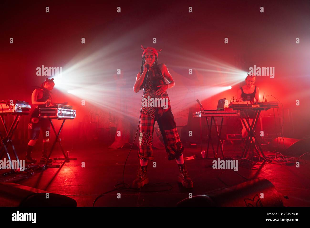 Dorset, UK. Saturday, 3 September, 2022. Grove (real name Beth Griffin ...