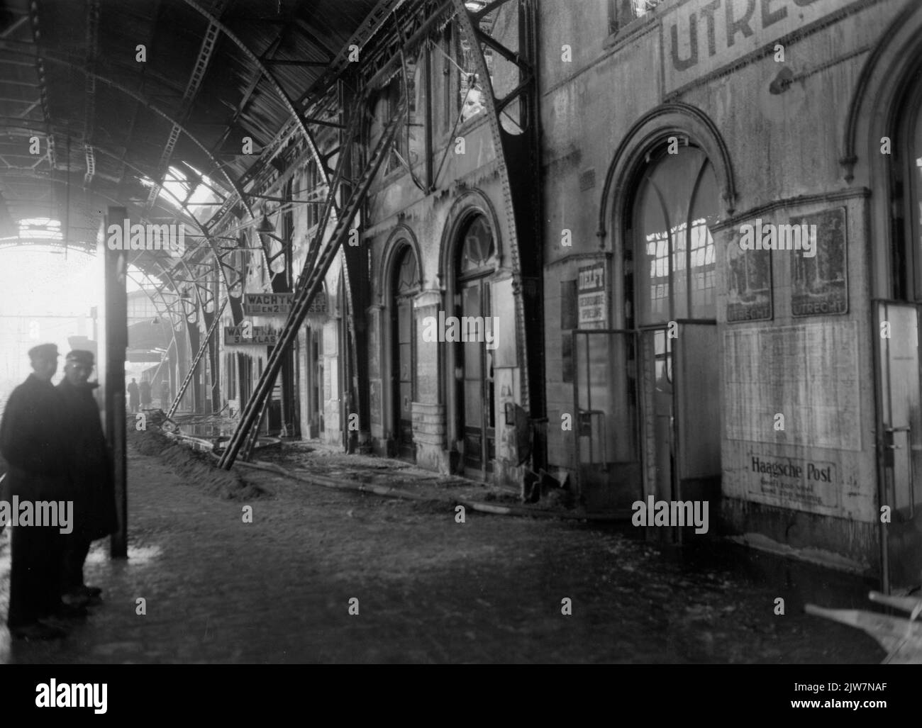 Fire station view Black and White Stock Photos & Images - Alamy