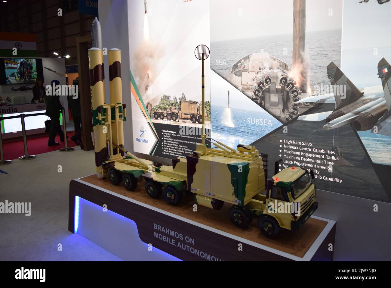 On 24th June,2023. Spacelaunch Transporation scale model displayed at ...