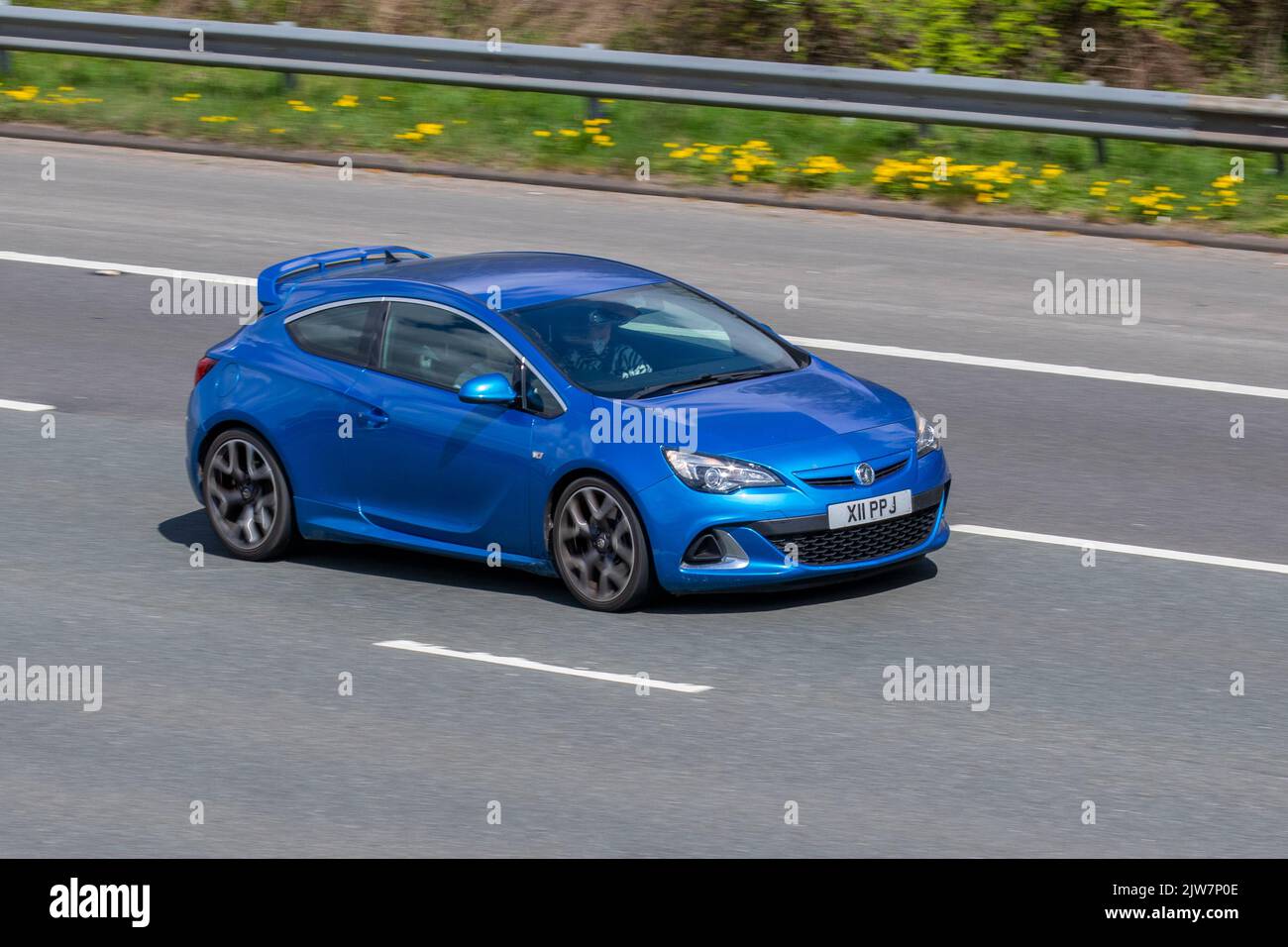 Vauxhall astra vxr blue cars hi-res stock photography and images - Alamy