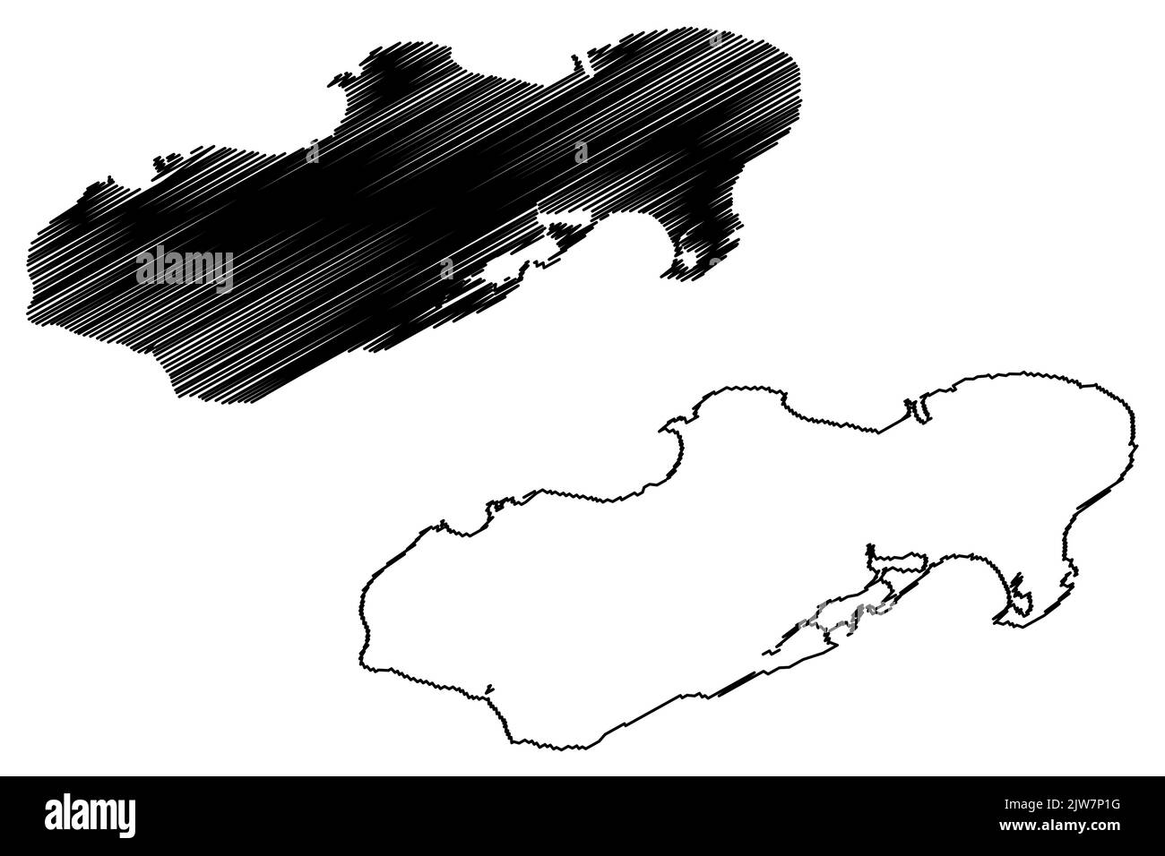 Utila island (Republic of Honduras, Cenrtal America, Caribbean islands ...