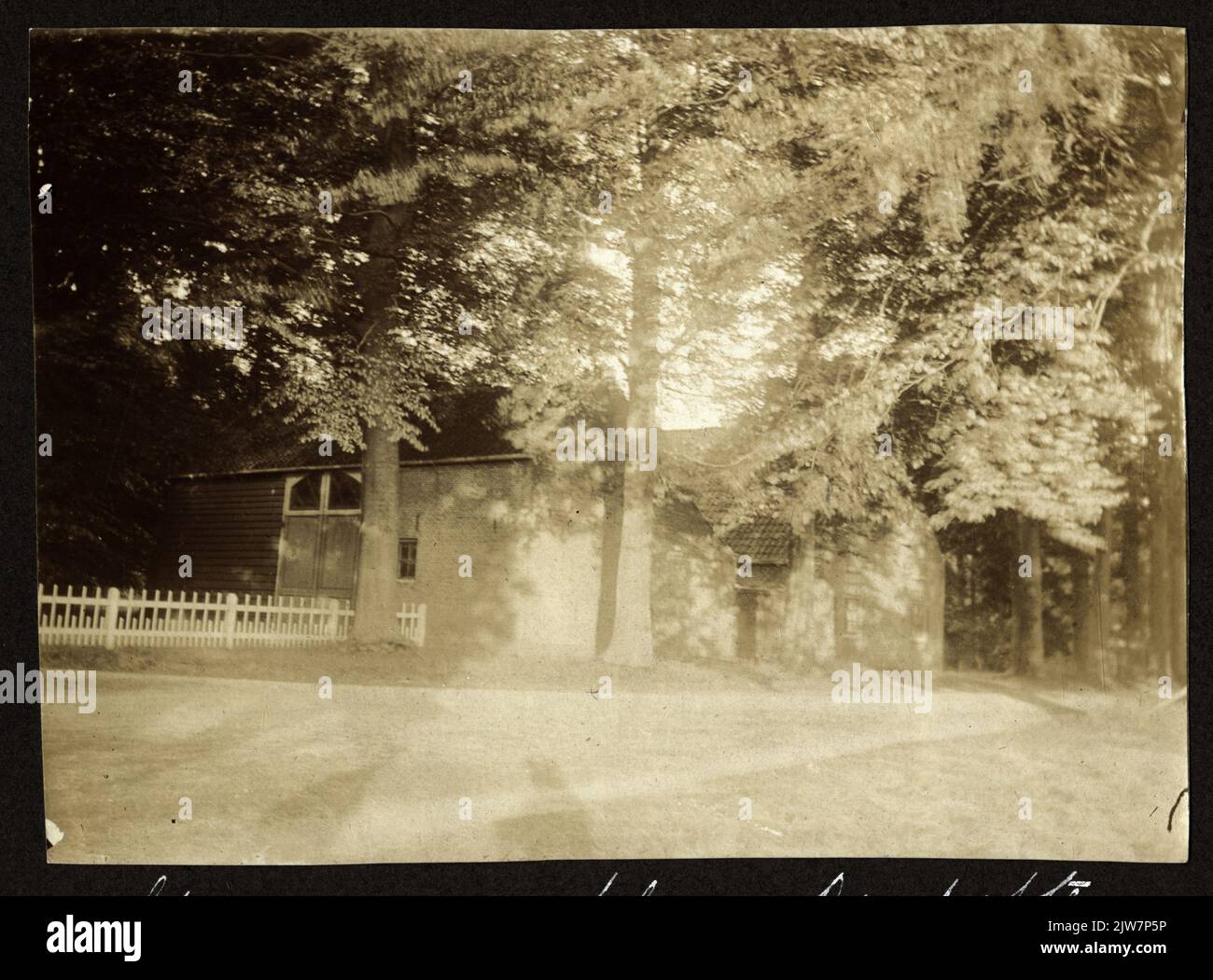 View of the stable buildings belonging to the Klein Drakenstein house ...